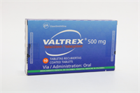 Farmacias Batres: VALTREX 500 MG * 10 TABLETAS: MEDICAMENTOS DE MARCA