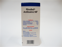 Farmacias Batres: RINOFED ANTITUSIVO 120 ML. FRASCO: MEDICAMENTOS DE MARCA