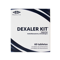 Farmacias Batres: DEXALER * 60 TABLETAS: MEDICAMENTOS DE MARCA