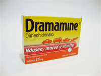Farmacias Batres: DRAMAMINE 50 MG * 24 TABLETAS: MEDICAMENTOS DE MARCA