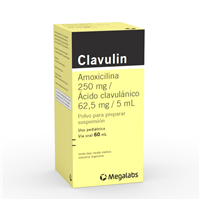 Farmacias Batres: Medicamento Etico: CLAVULIN 250 MG * 60 ML
