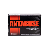 Farmacias Batres: ANTABUSE * 24 TABLETAS: MEDICAMENTOS DE MARCA