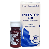 Farmacias Batres: INFESTOP 400 MG * 10 ML: MEDICAMENTOS DE MARCA