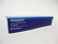 Farmacias Batres: HISTAPRIN 10 MG/1 ML * 1 AMPOLLA: MEDICAMENTOS DE MARCA