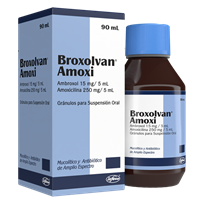 Farmacias Batres: BROXOLVAN AMOXI SUSPENSION* 90 ML: MEDICAMENTOS DE MARCA