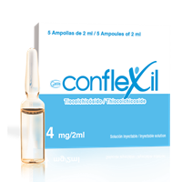 Farmacias Batres: CONFLEXIL 4 MG/ 2 ML * 1 AMPOLLA: MEDICAMENTOS DE MARCA
