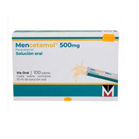 Farmacias Batres: MENCETAMOL 500 MG SOL. ORAL. * 1 SOBRE - 10132 ...